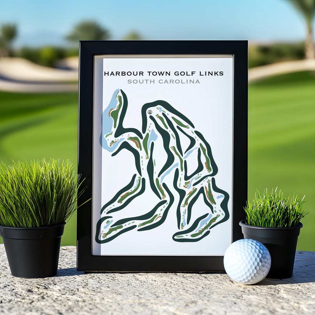 Harbour Town Golf Links Hilton Head Home Decor | South Carolina Golf ...