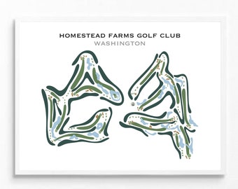 Las Vegas Paiute Golf Resort Nevada Golf Course Map - Etsy