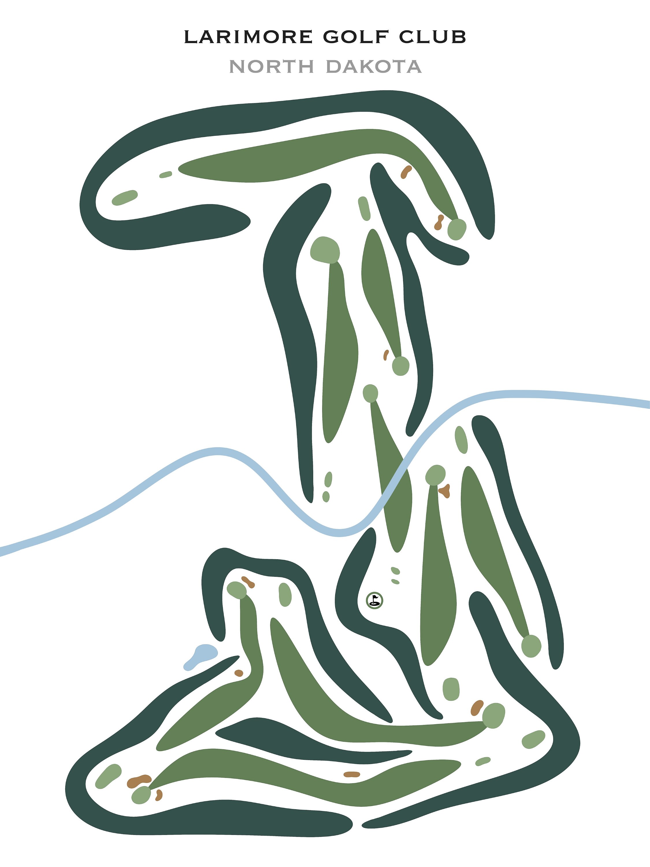 Larimore Golf Club North Dakota Golf Course Golf Décor - Etsy