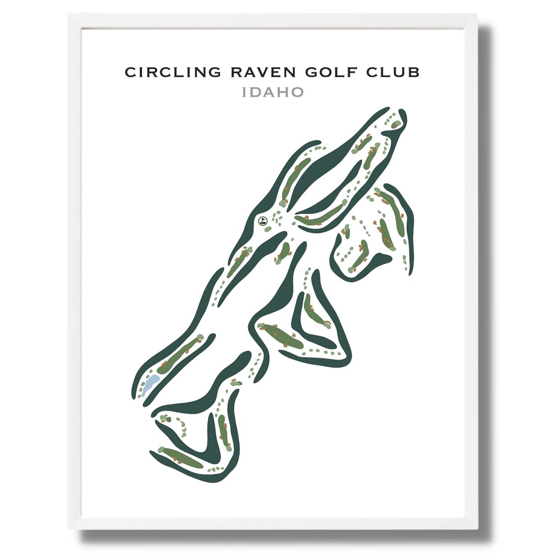 Circling Raven Golf Club Located in Worley Idaho - Etsy