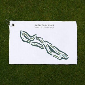 Currituck Club, North Carolina, Golf Course Map, Golf Wall Décor Gift ...