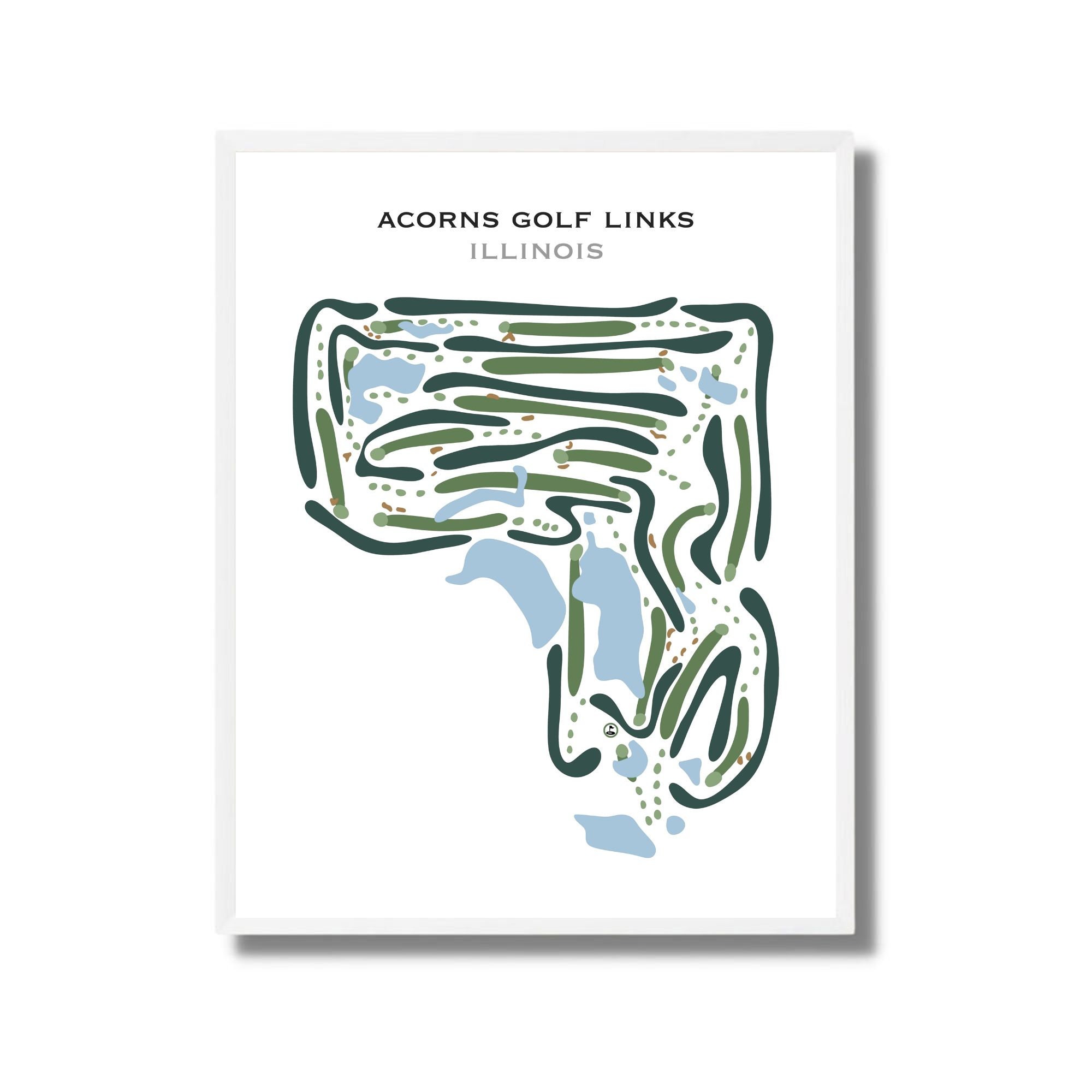 Acorns Golf Links, Waterloo, Illinois - Golf course information and ...
