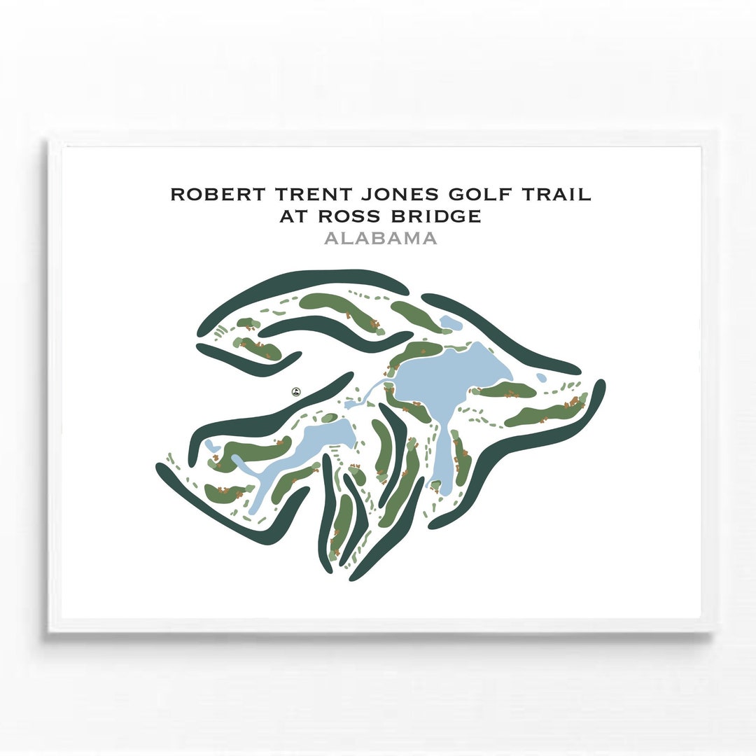 Robert Trent Jones Golf Trail at Ross Bridge, AL | Golf Course Map ...