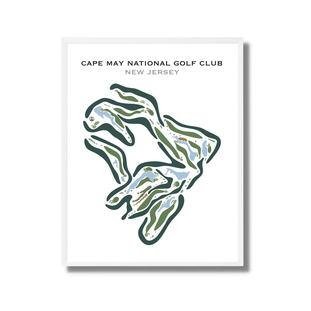 Cape May National Golf Club, NJ | Golf Course Map, Golf Map, Golfer ...