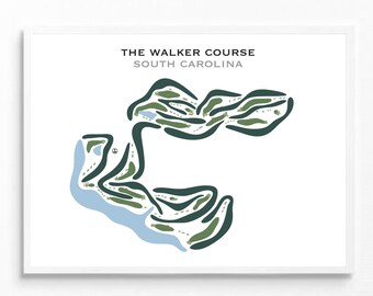 The Walker Course Map - Etsy
