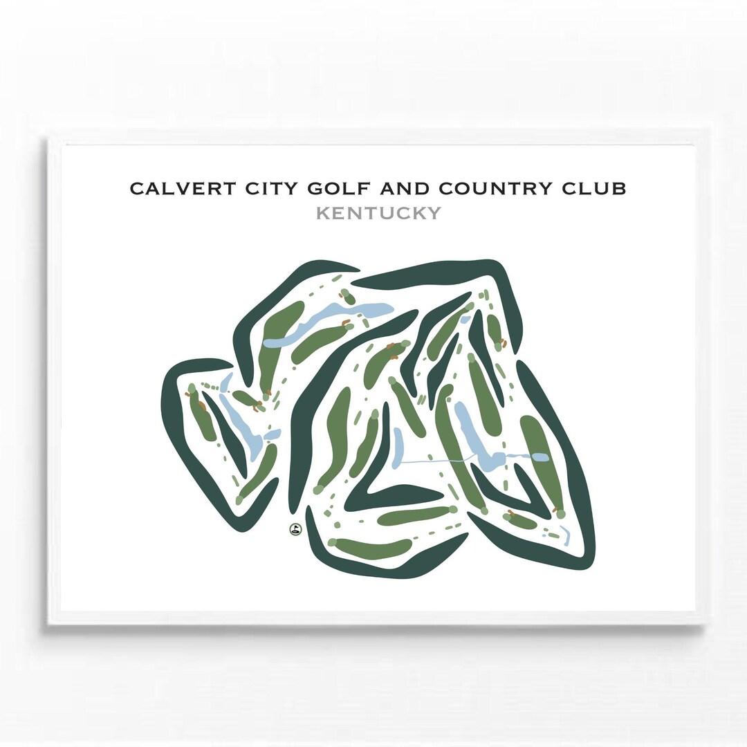 Calvert City Golf & Country Club, KY | Golf Course Map, Golf Map ...