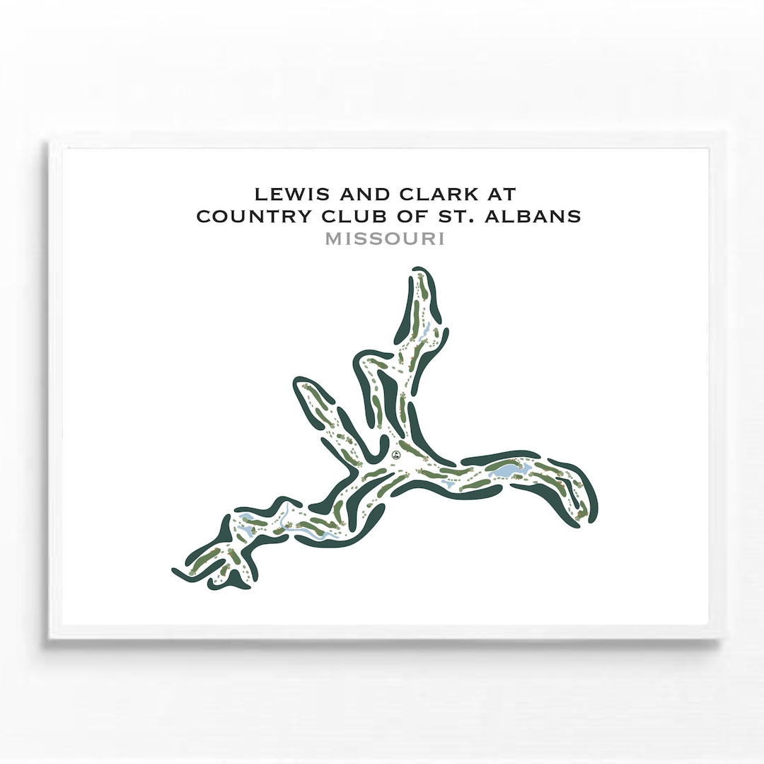 Lewis and Clark at Country Club of St. Albans, MO | Golf Course Map ...