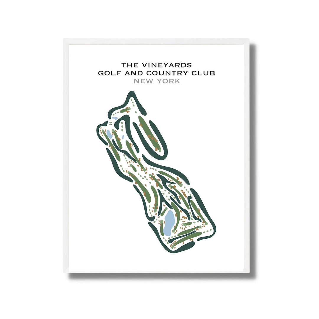 The Vineyards Golf & Country Club, NY | Golf Course Map, Golf Map ...