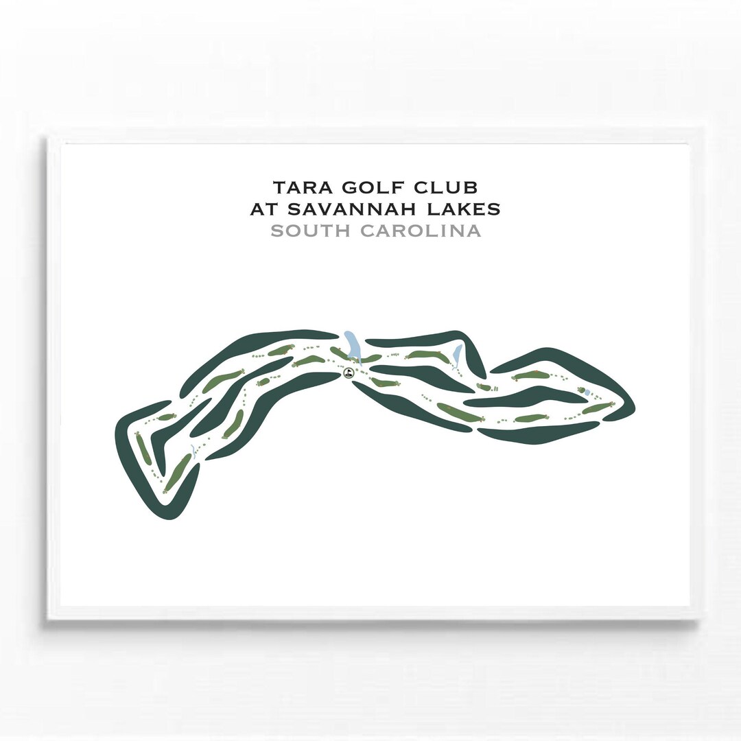 Tara Golf Club at Savannah Lakes, SC | Golf Course Map, Decor, Golfer ...