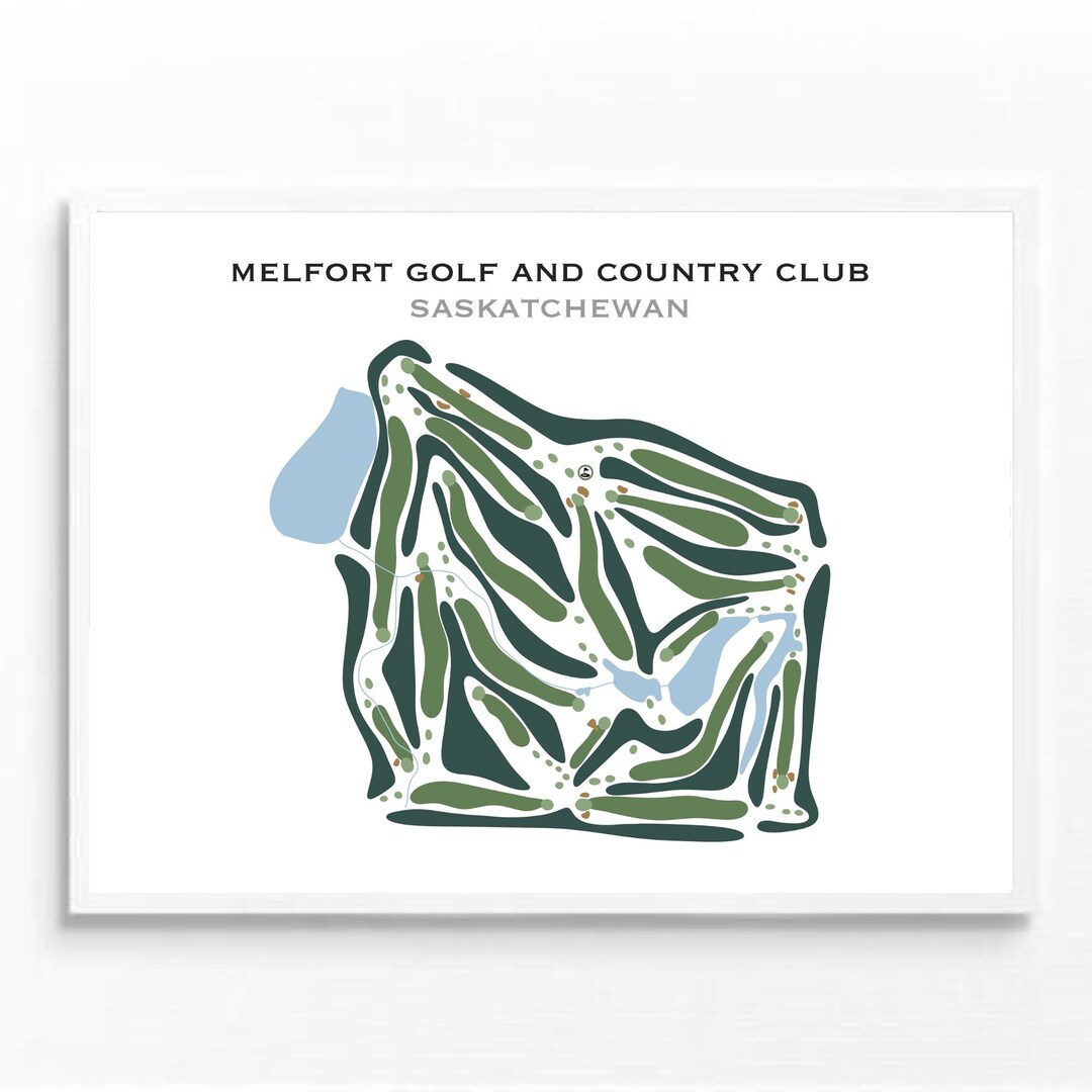 Melfort Golf and Country Club, Saskatchewan | Golf Course Map, Golf Map ...