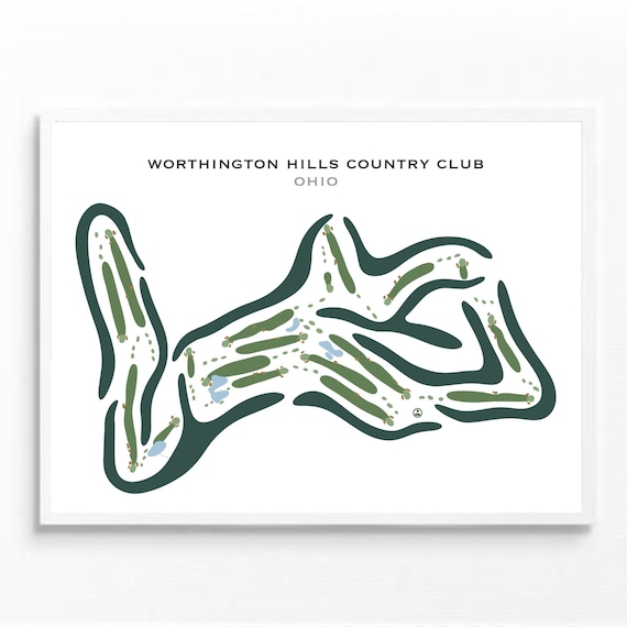 Worthington Hills Country Club, Worthington, Ohio - Golf course ...