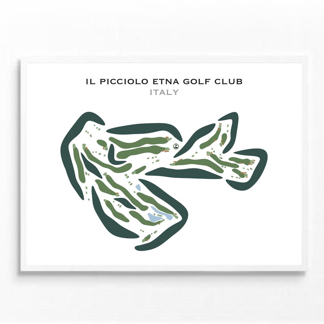 Il Picciolo Etna Golf Resort, Italy | Golf Course Map, Golf Map, Golfer ...