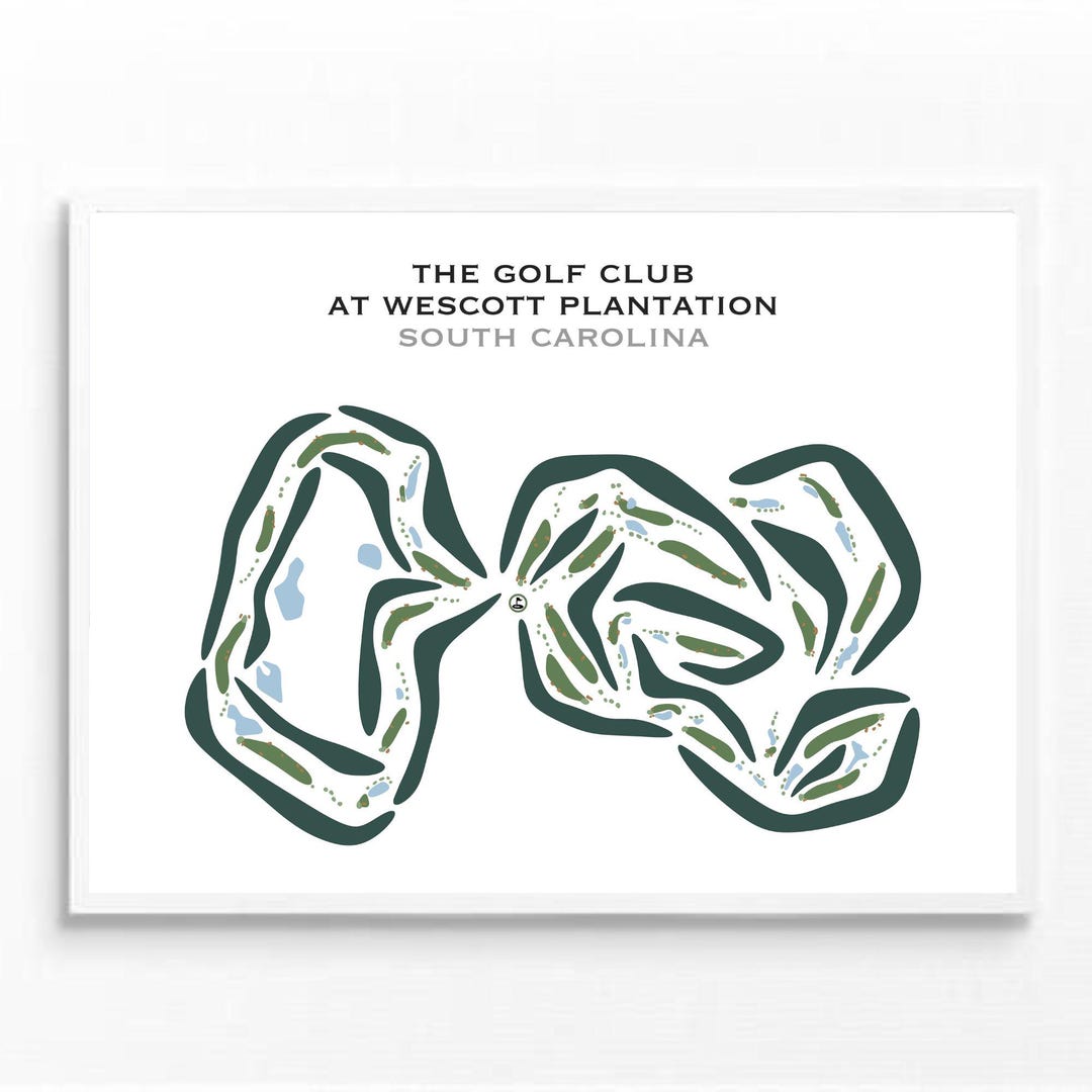 The Golf Club at Wescott Plantation, SC | Golf Course Map, Golf Map ...