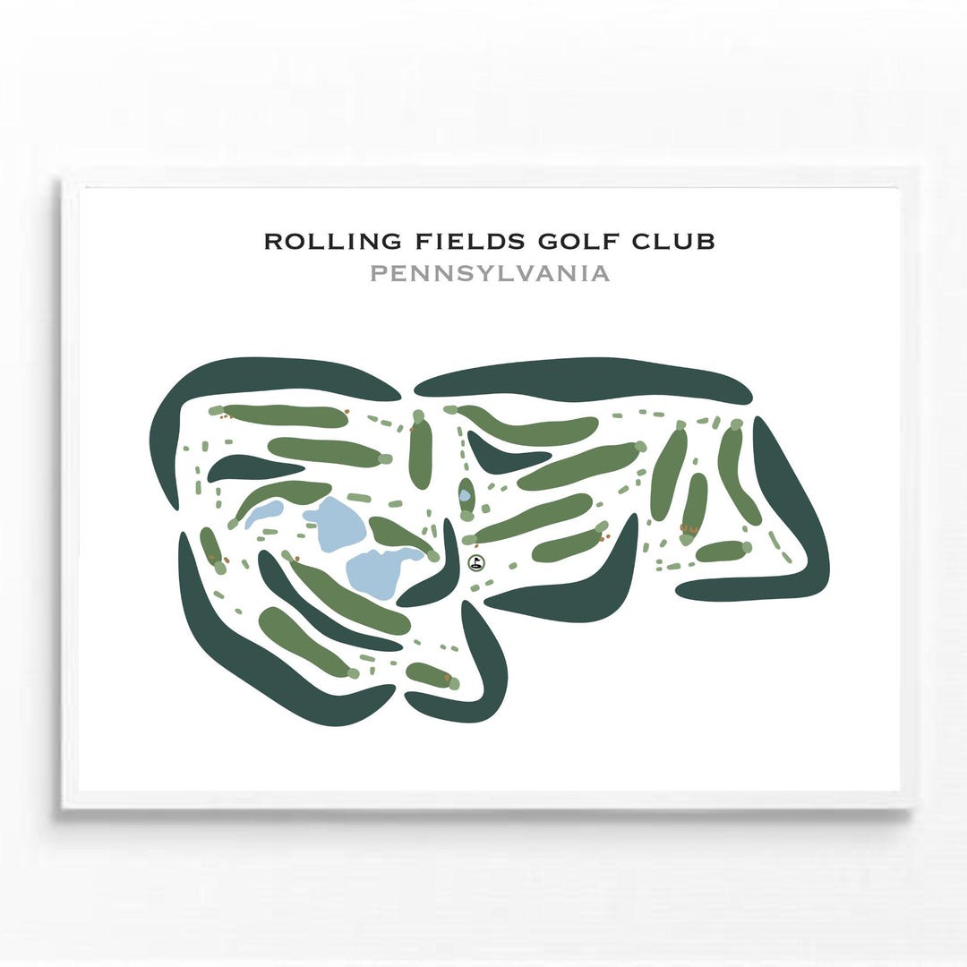 Rolling Fields Golf Club, Florida | Golf Course Map, Golf Map, Golfer ...