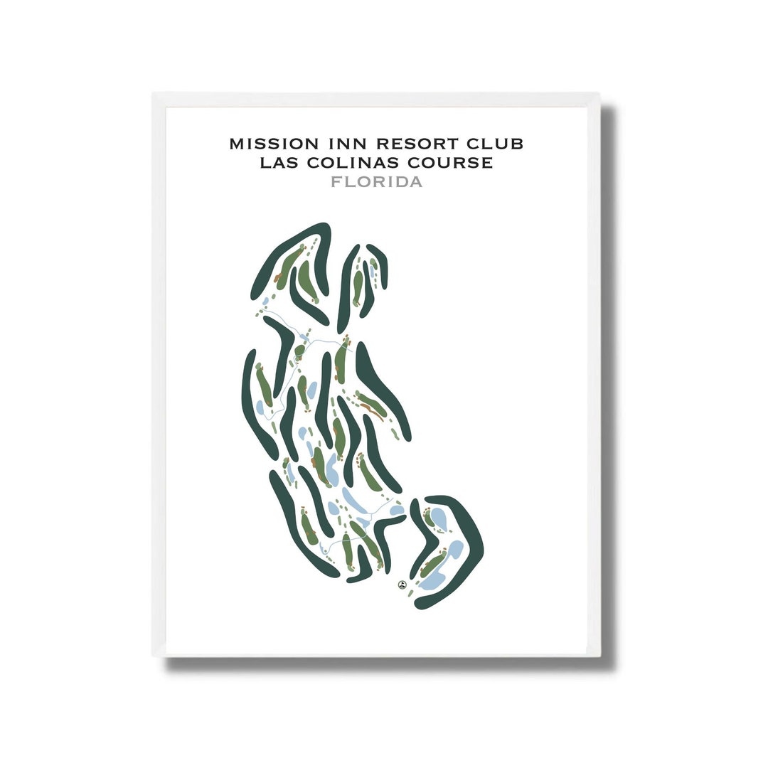 Mission Inn Resort & Club Las Colinas Course, FL | Golf Course Map ...