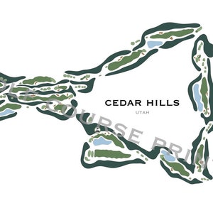Cedar Hills Golf Course Located in Cedar Hills Utah - Etsy