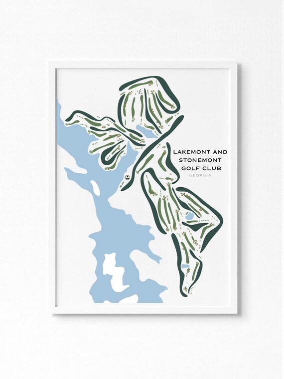 Lakemont and Stonemont Golf Club Located in Georgia - Etsy