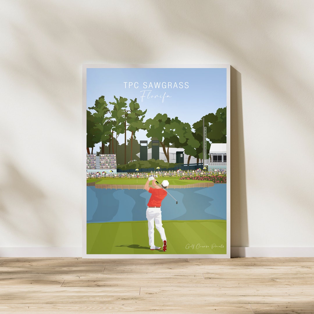 TPC Sawgrass Florida Christmas Golf Gifts for Golfer Golf - Etsy