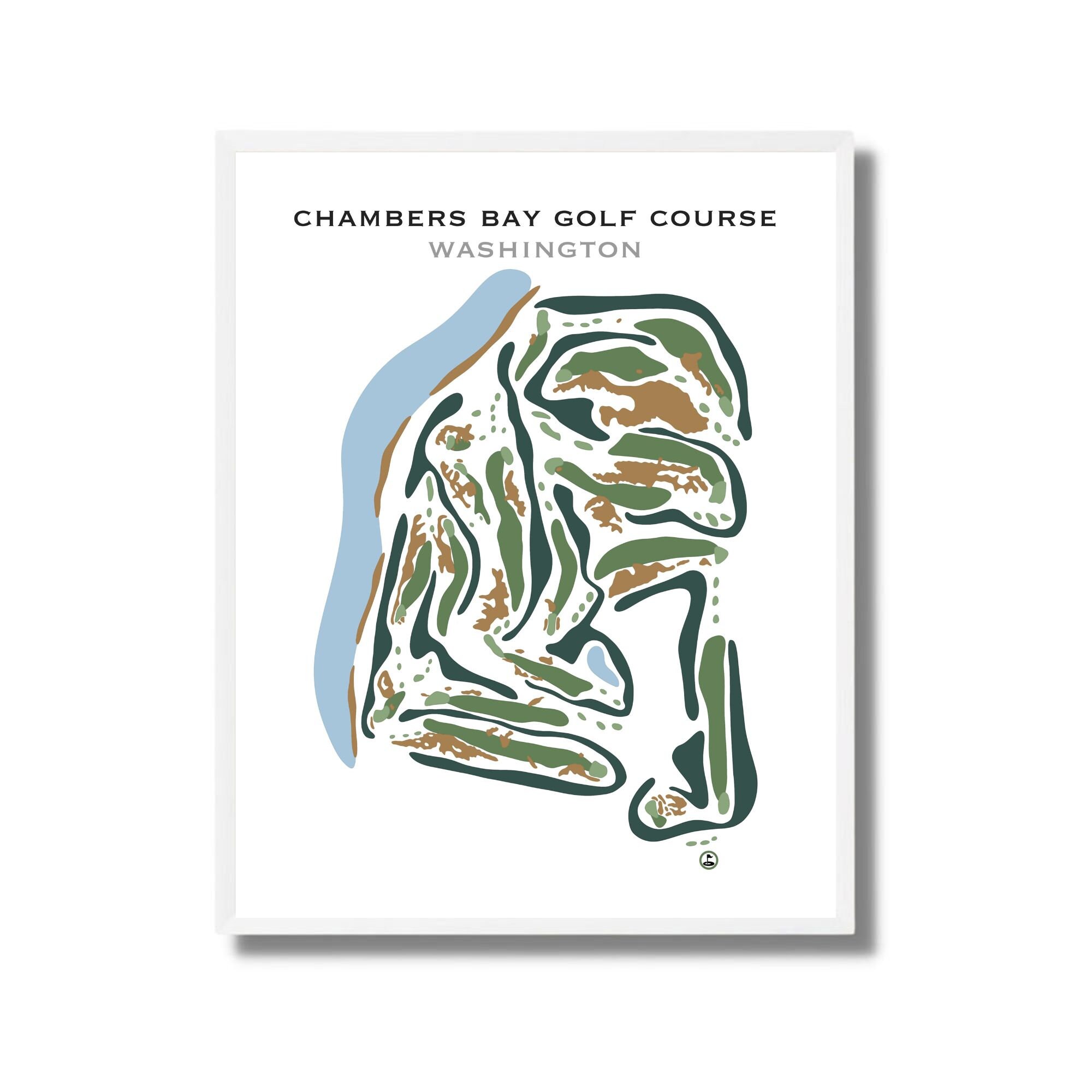 Chambers Bay Course Layout