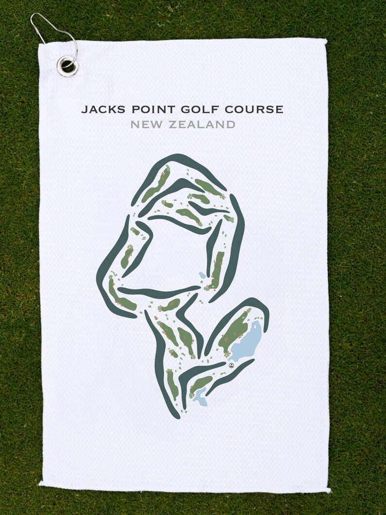 Jack's Point Golf Course, New Zealand | Golf Course Map, Golf Map ...