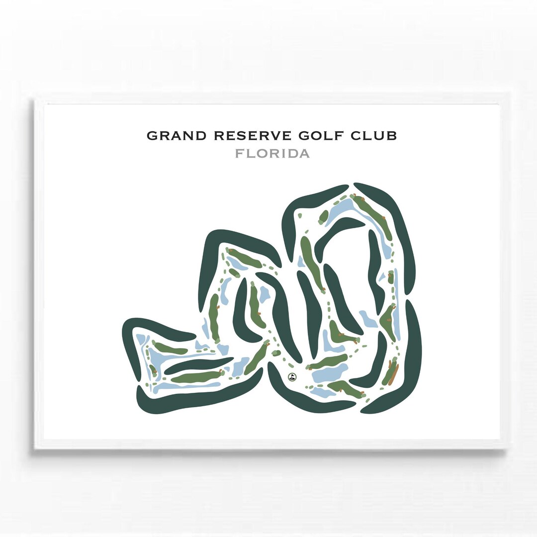 Grand Reserve Golf Club, Florida | Golf Course Map, Golf Map, Golfer ...