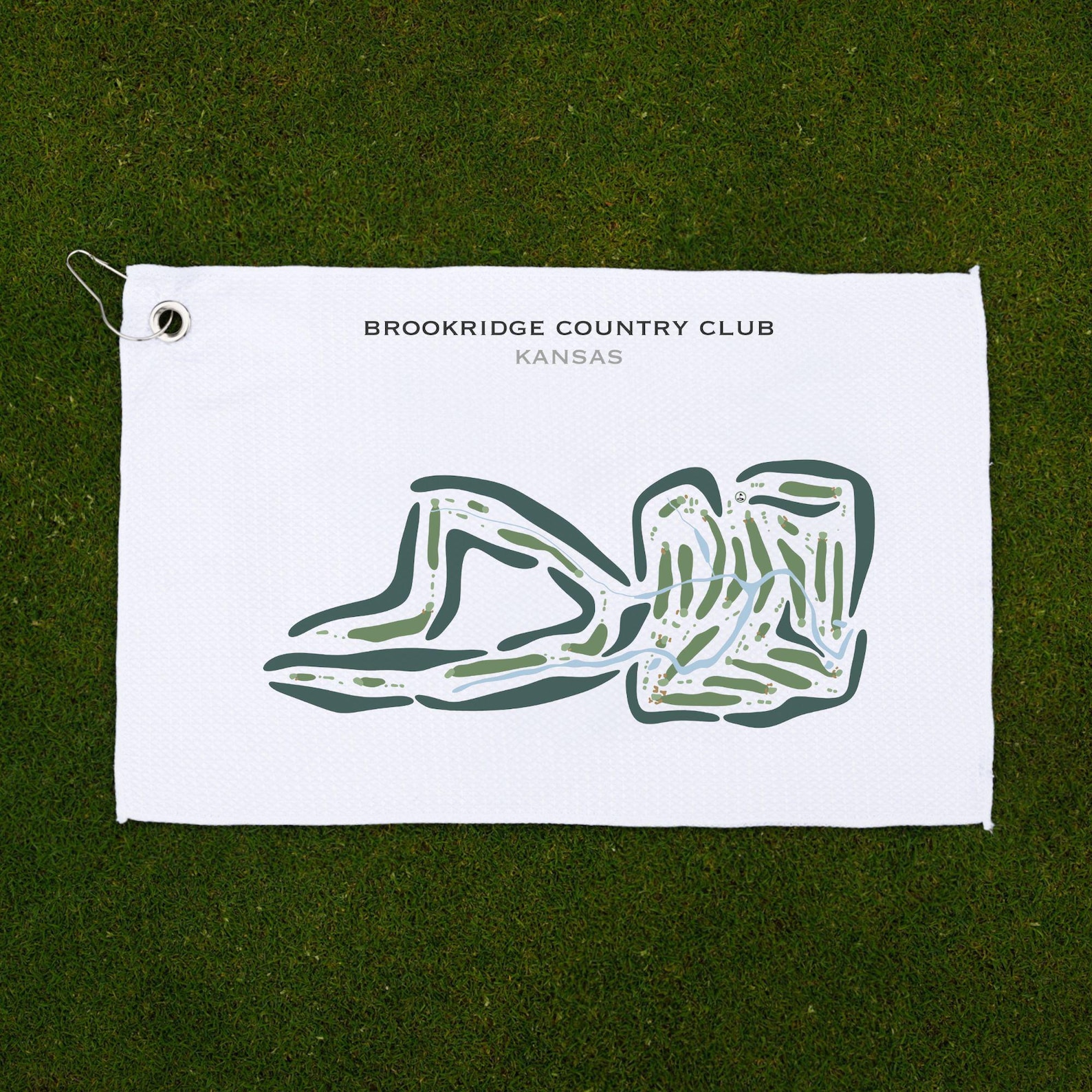Brookridge Country Club, Kansas, Golf Course Map, Golf Gifts for Men ...