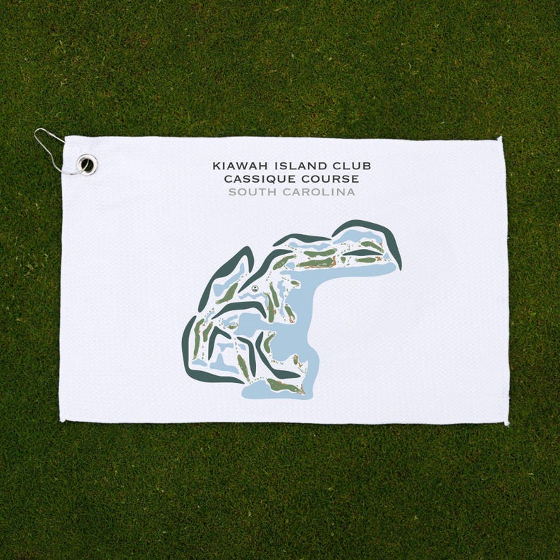 Kiawah Island Club - Cassique Course, SC | Golf Course Map, Golf Map ...