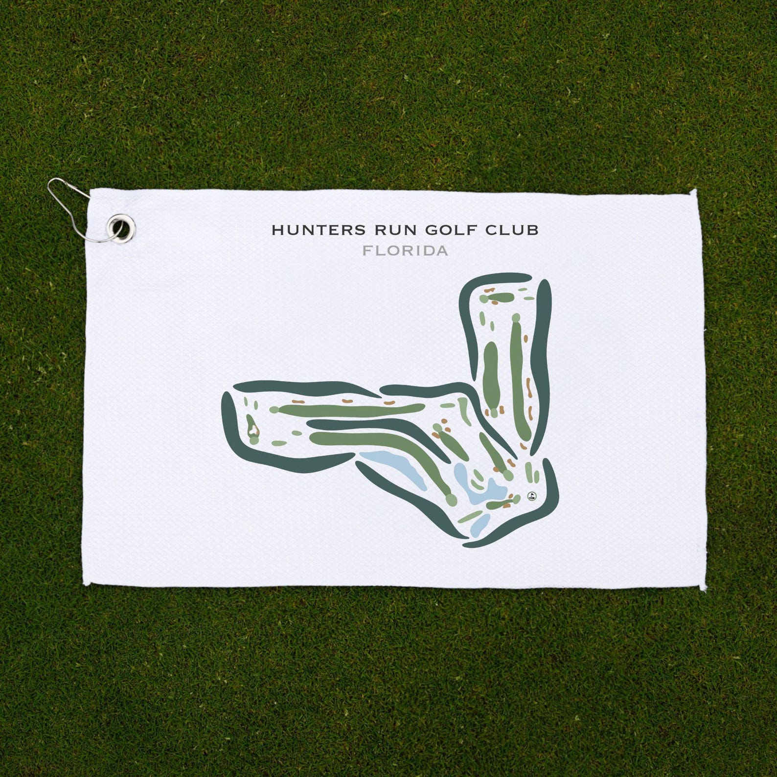 Hunters Run Golf Club, FL | Golf Course Map, Golf Map, Golfer Gift for ...