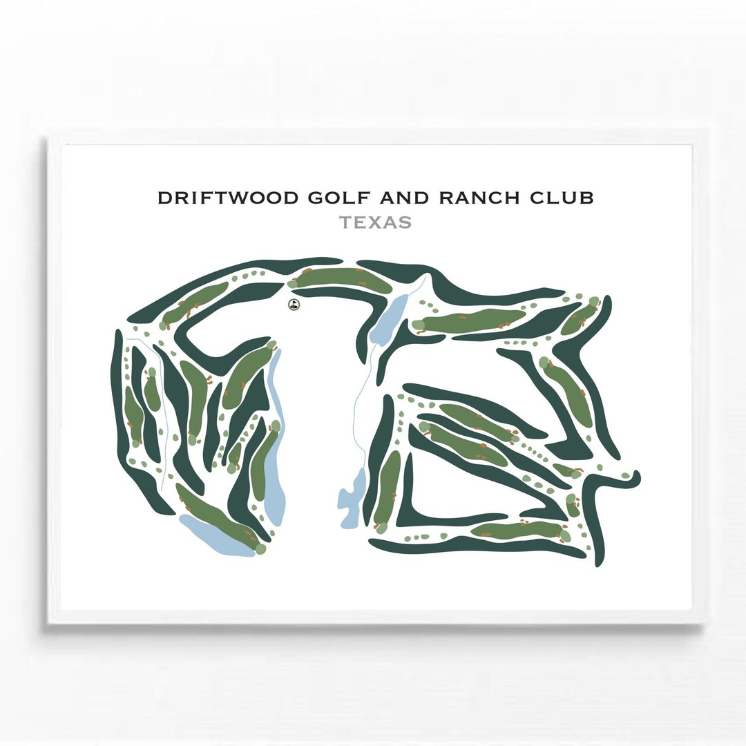 Driftwood Golf and Ranch Club, TX | Golf Course Map,golf Map,golfer ...