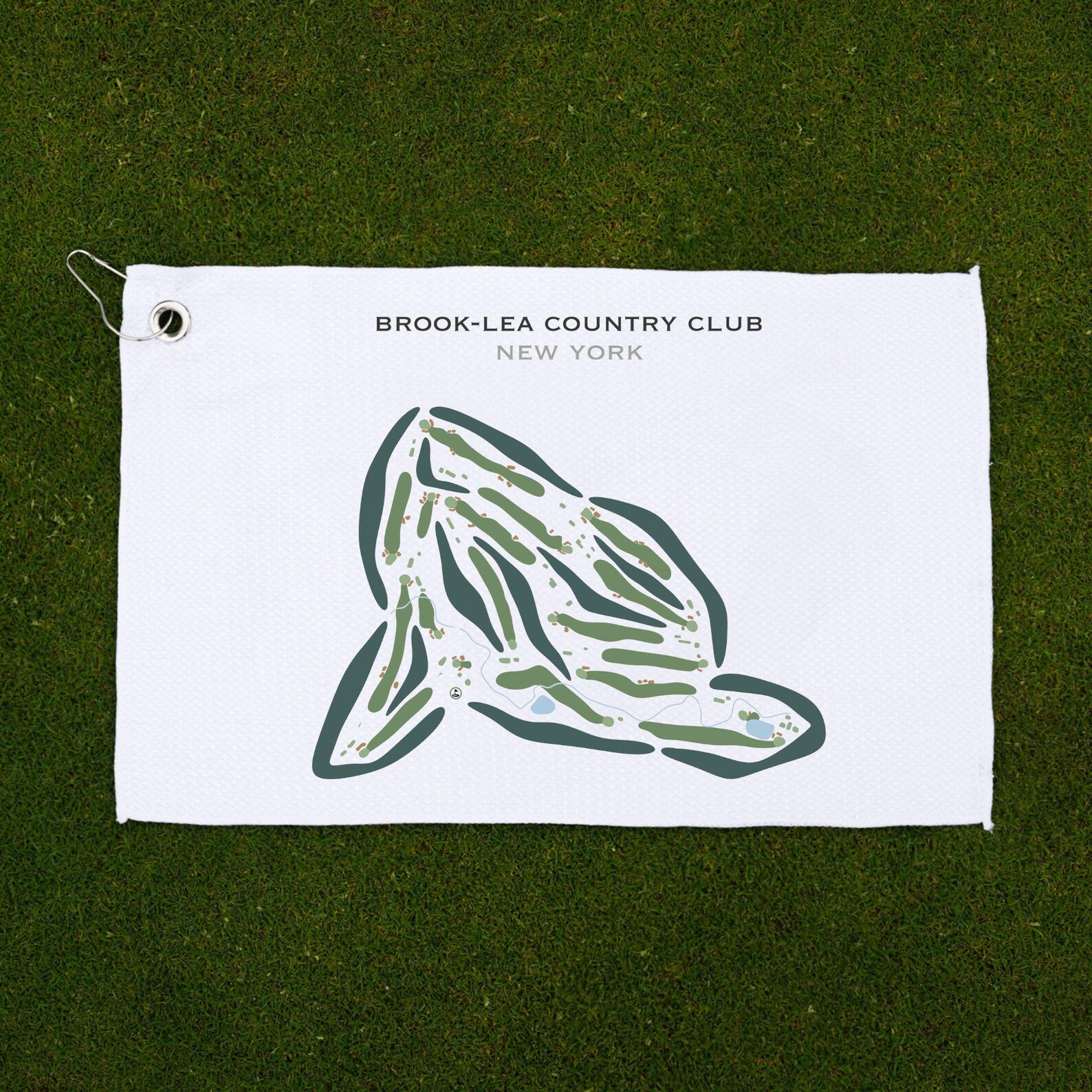 Brook-lea Country Club, NY | Golf Course Map, Golf Map, Golfer Gift for ...