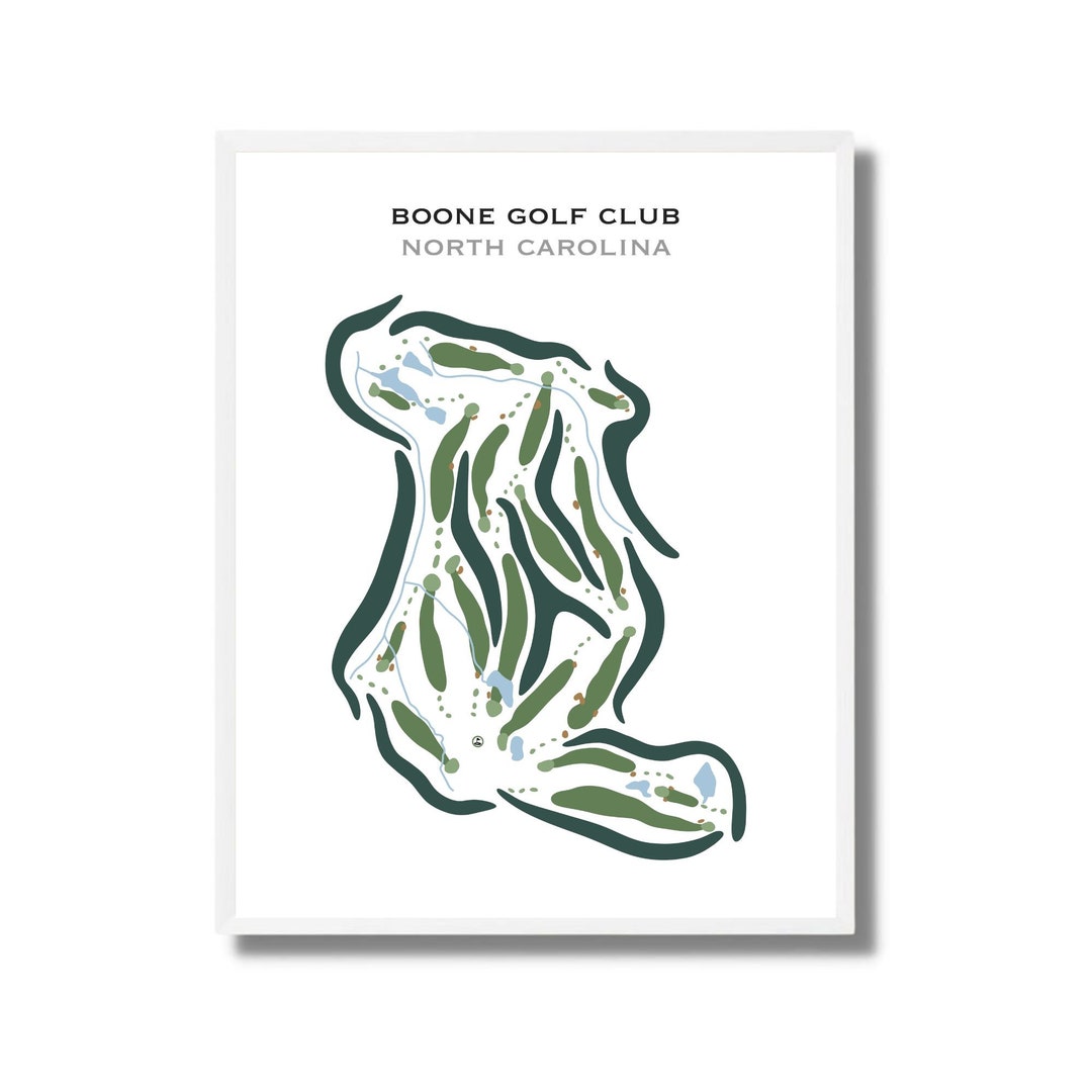 Boone Golf Club, NC Golf Art Gifts Decor, Golf Towel, Golf Poster ...