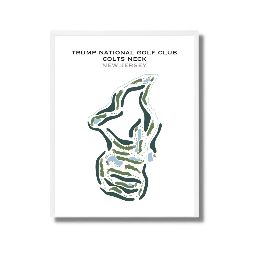 Trump National Golf Club Colts Neck, NJ | Golf Course Map, Golf Map ...