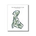 The Renaissance Club, Scotland Golf Course Map Wall Art, Golfer Lover ...