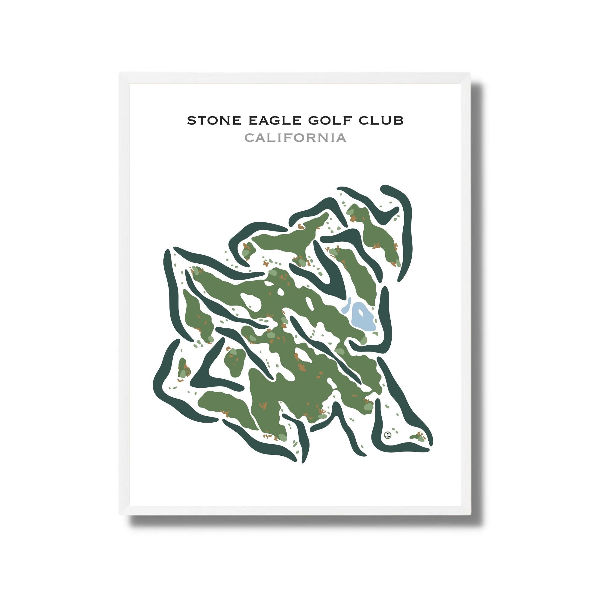 Stone Eagle Golf Club, Palm Desert, California | Golf Course Map, Gifts ...
