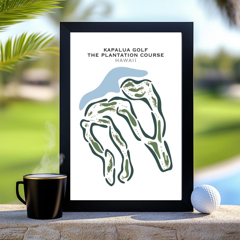 Plantation Course Layout - Etsy UK