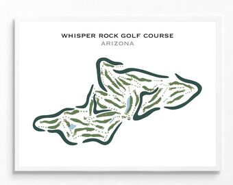 Shipyard Golf Club, SC Golf Course Map, Home Decor, Golfer Gift for Him ...