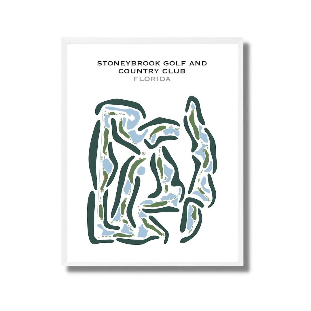 Stoneybrook Golf and Country Club, FL | Golf Course Map, Golf Map ...