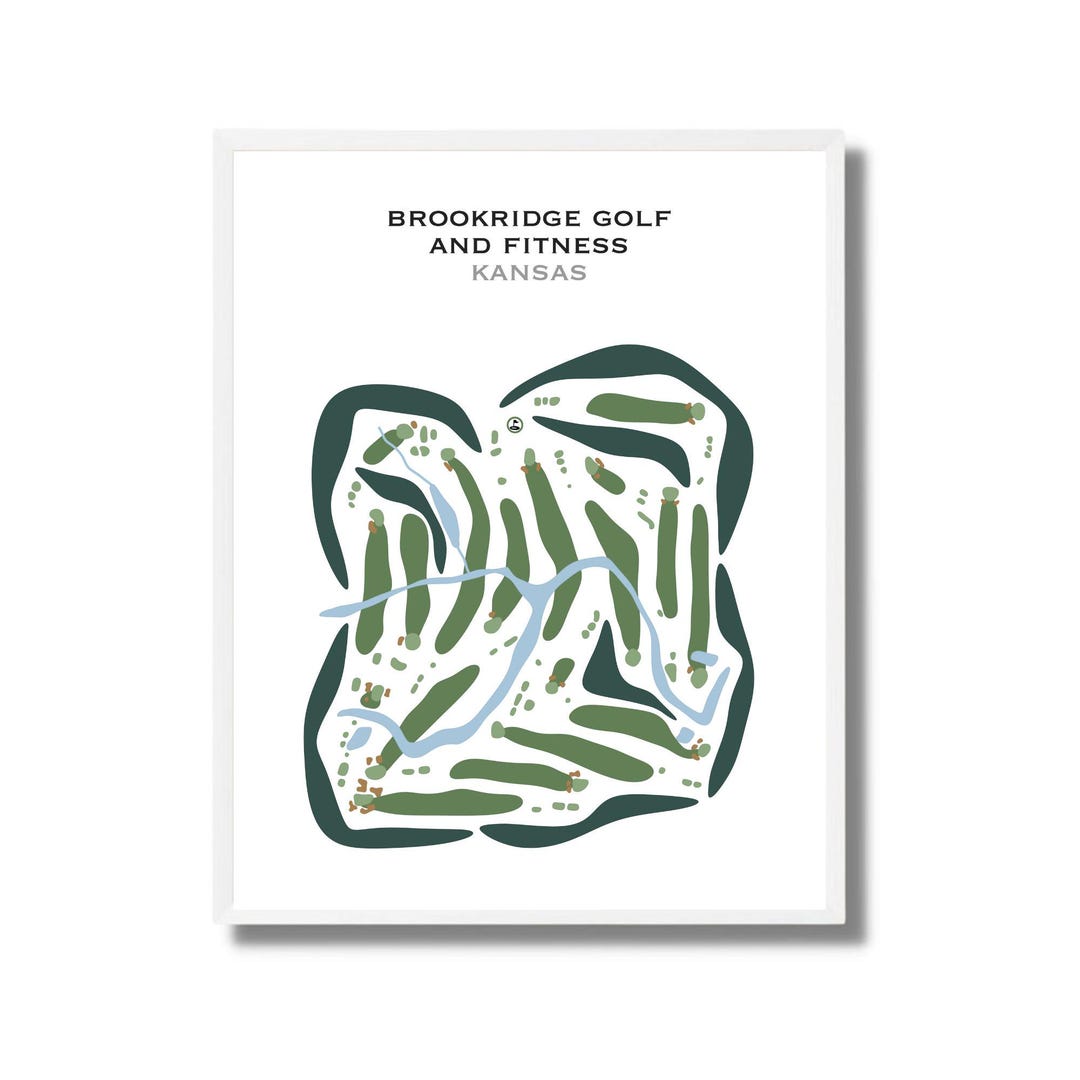 Brookridge Country Club, KS - 18 Holes | Golf Course Map, Decor, Golf ...