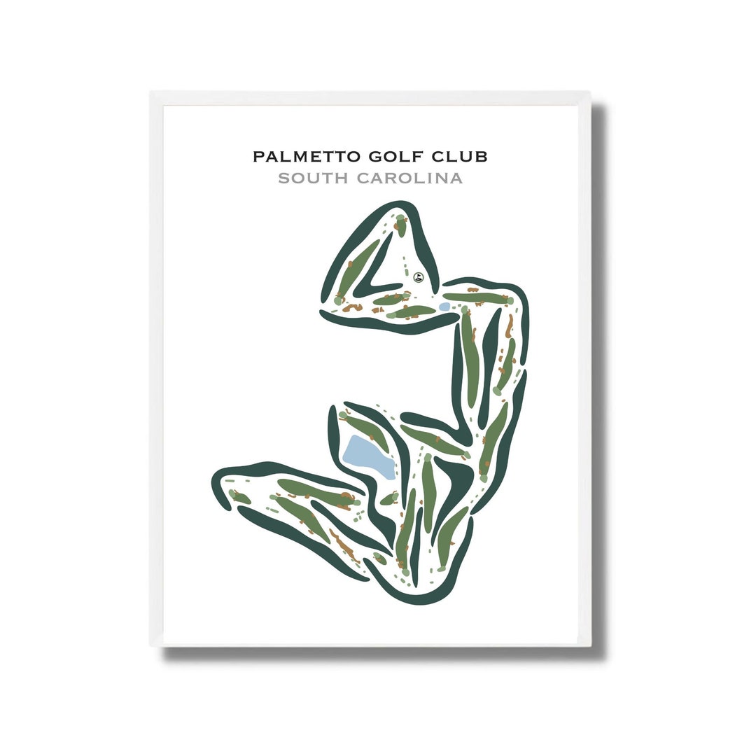 Palmetto Golf Course, South Carolina, Golf Course Print, Golf Home ...