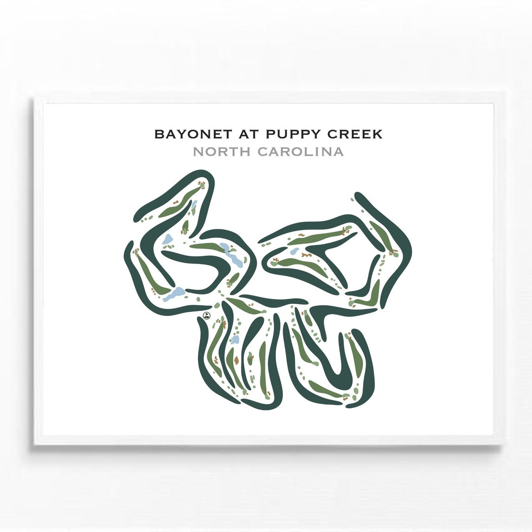 Buy Bayonet at Puppy Creek, North Carolina, Golf Course, Golf Décor ...