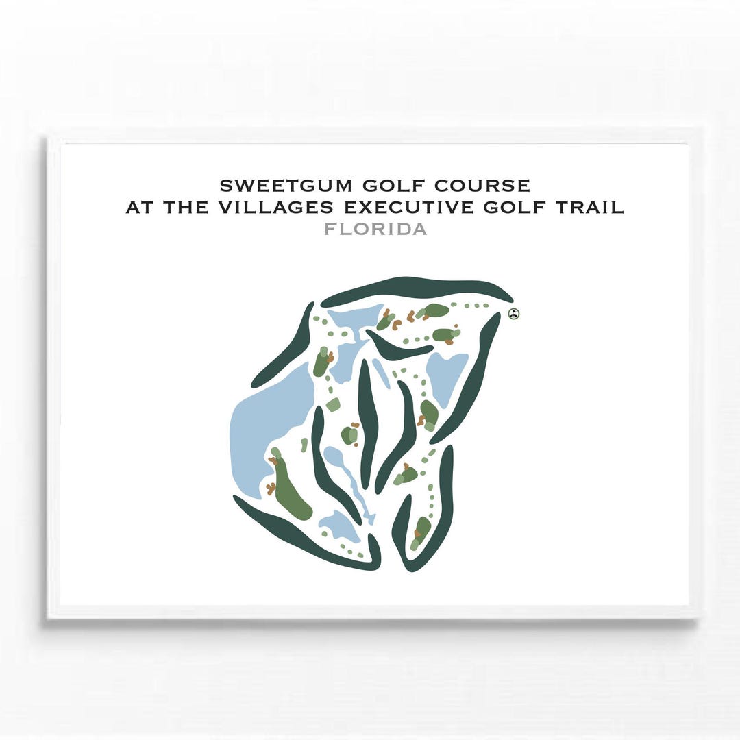 Sweetgum at the Villages Executive Golf Trail, FL | Golf Course Map ...