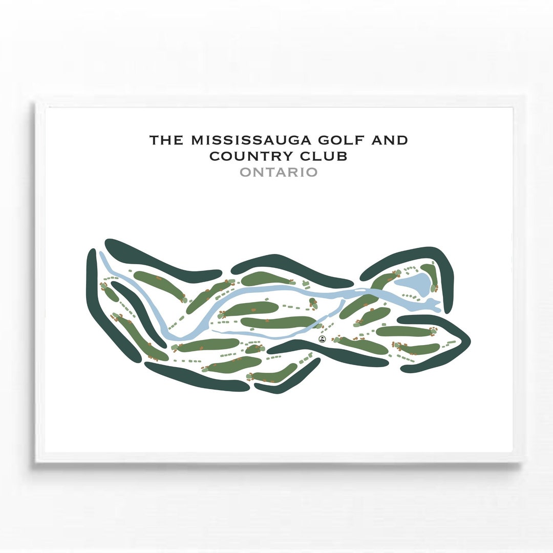 The Mississauga Golf and Country Club, Ontario | Golf Course Map, Golf ...