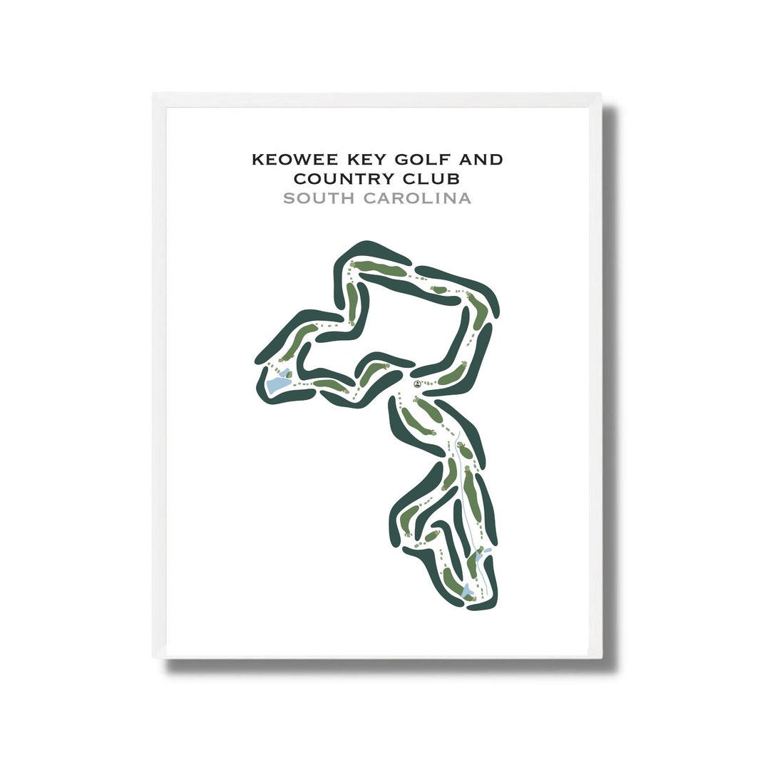 Keowee Key Golf & Country Club, SC | Golf Course Map, Golf Map, Golfer ...