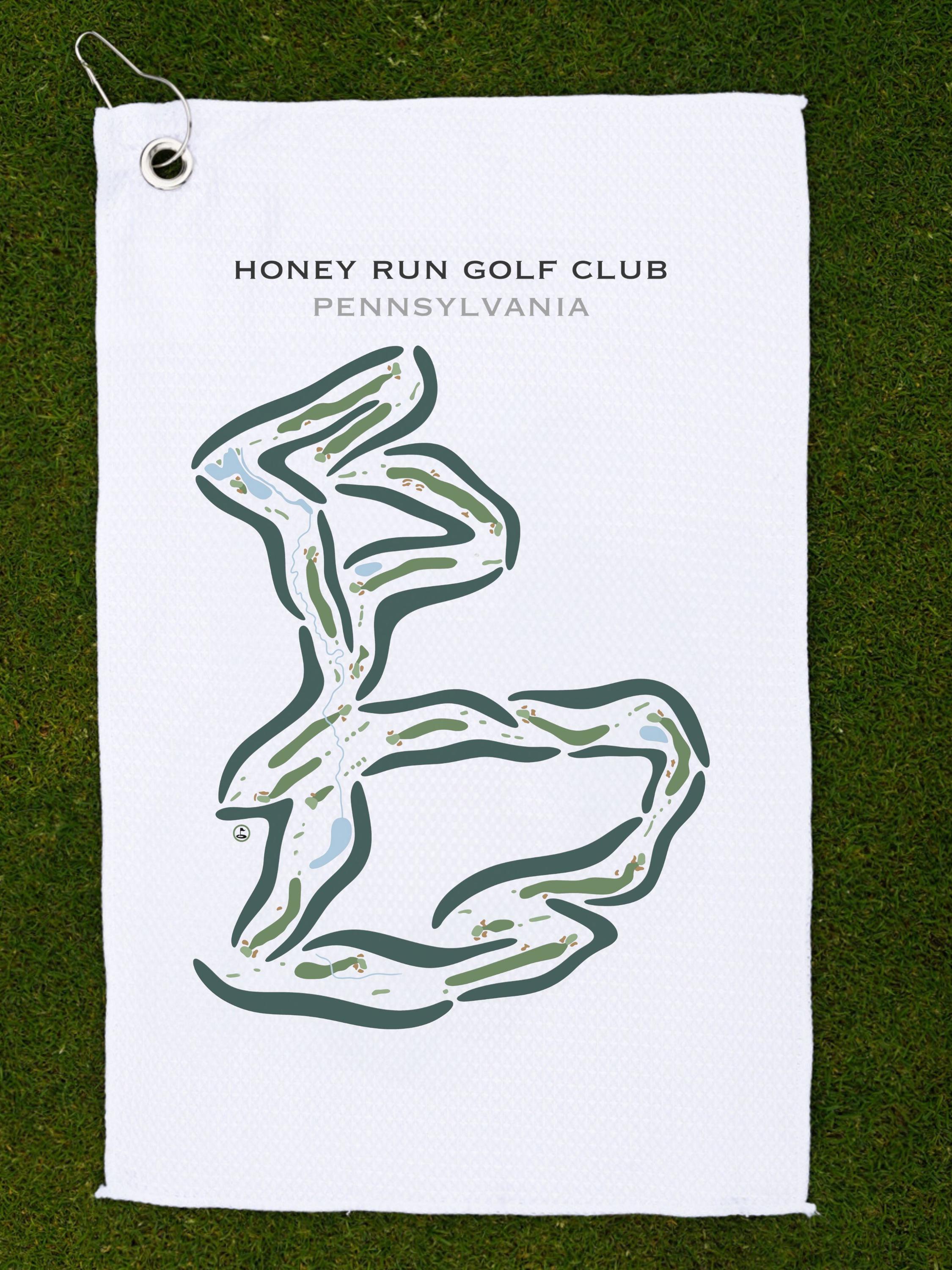 Honey Run Golf Club, PA | Golf Course Map, Golf Map, Golfer Gift for ...