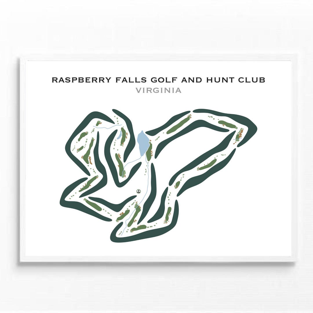Raspberry Falls Golf & Hunt Club, VA | Golf Course Map, Decor, Golfer ...