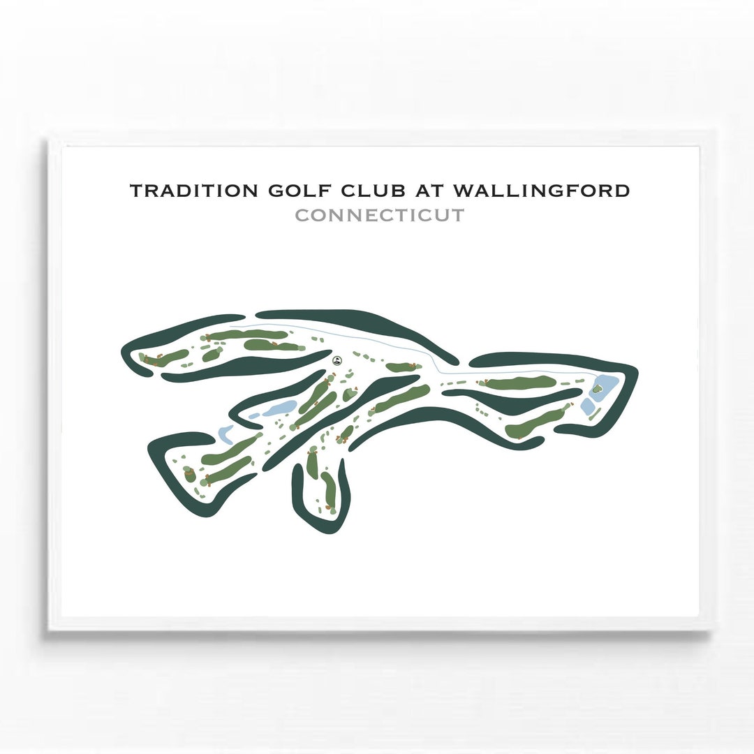 Tradition Golf Club at Wallingford, CT | Golf Course Map, Golf Map ...