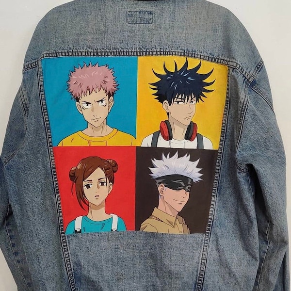 Satoru Gojo Jackets - Etsy