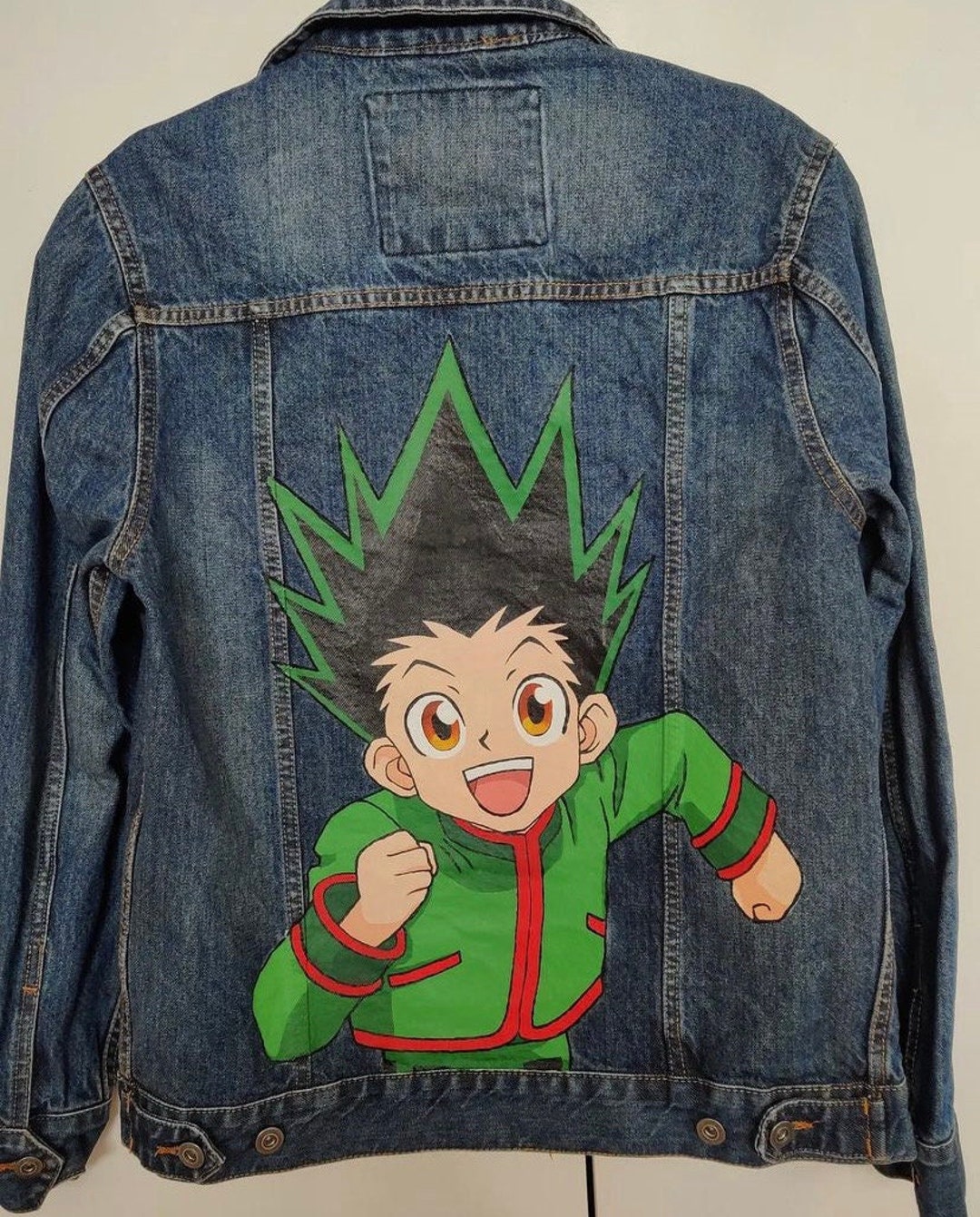 Hand Painted Anime Jacket - Etsy