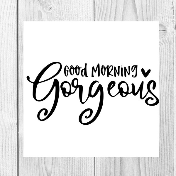 Good Morning Beautiful Quotes - Etsy
