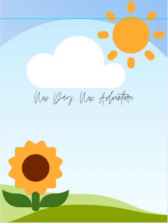 Inspirational Quotes New Day Poster Free Art Artsy | Etsy